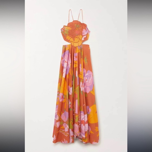 Caroline Constas | Dresses | Nwt Caroline Constas Halter Maxi Dress ...